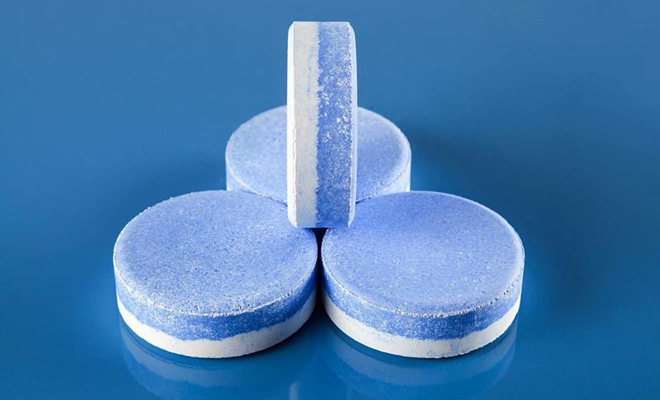 TCCA-Double-layer-tablet-200g-TCCA-Qingdao Milan Chemical Co., Ltd.